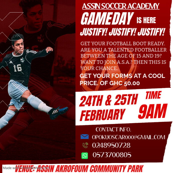 Game day Graphic Template | PosterMyWall