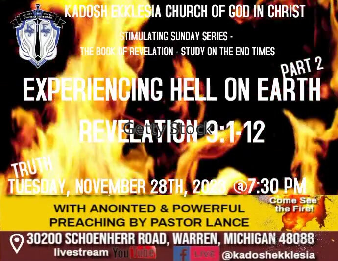 Copy of EXPERIENCING HELL ON EARTH PART 2 | PosterMyWall