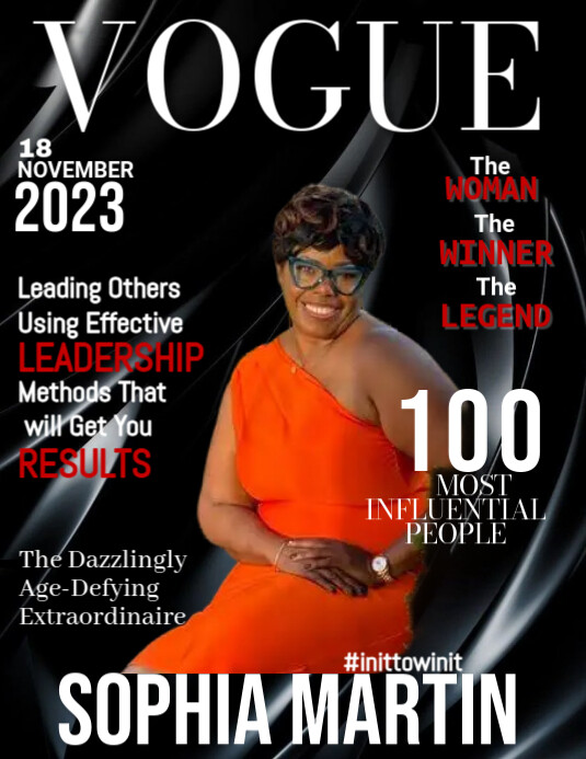 vogue magazine cover template | PosterMyWall