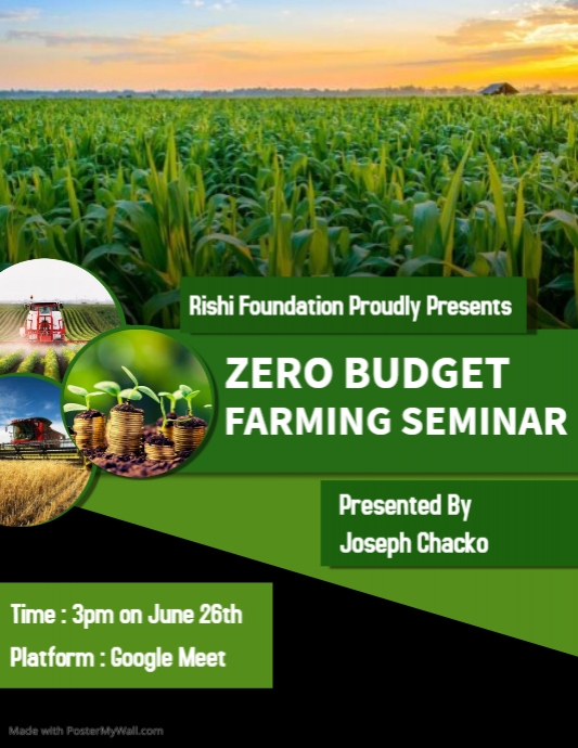 Copy of Agriculture Flyer Template | PosterMyWall