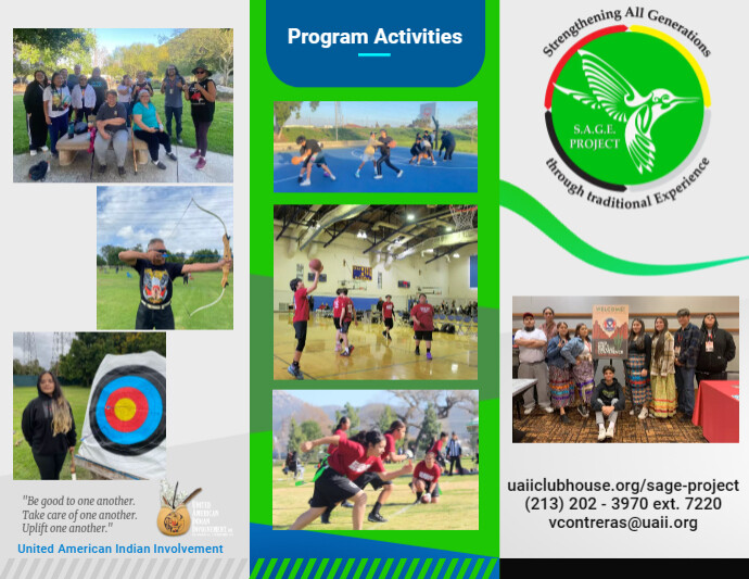 Copy of SAGE Trifold Brochure BACK | PosterMyWall