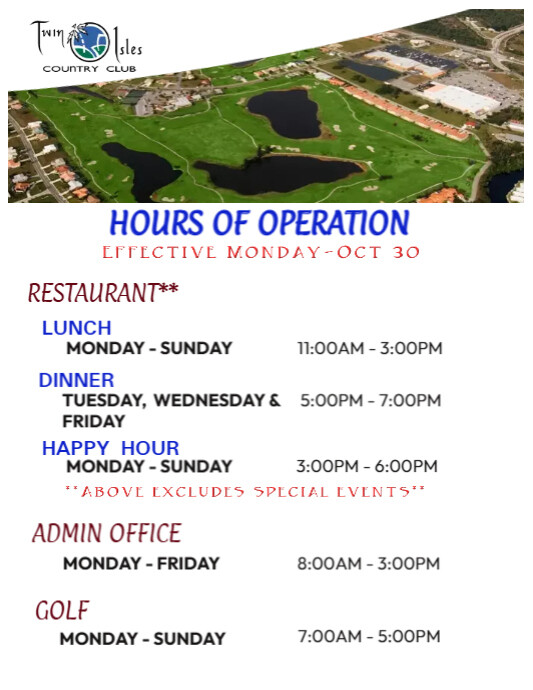 business working hours template | PosterMyWall