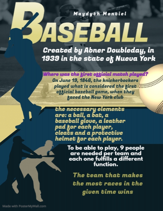 Copia de Baseball Tournament Flyer Template | PosterMyWall