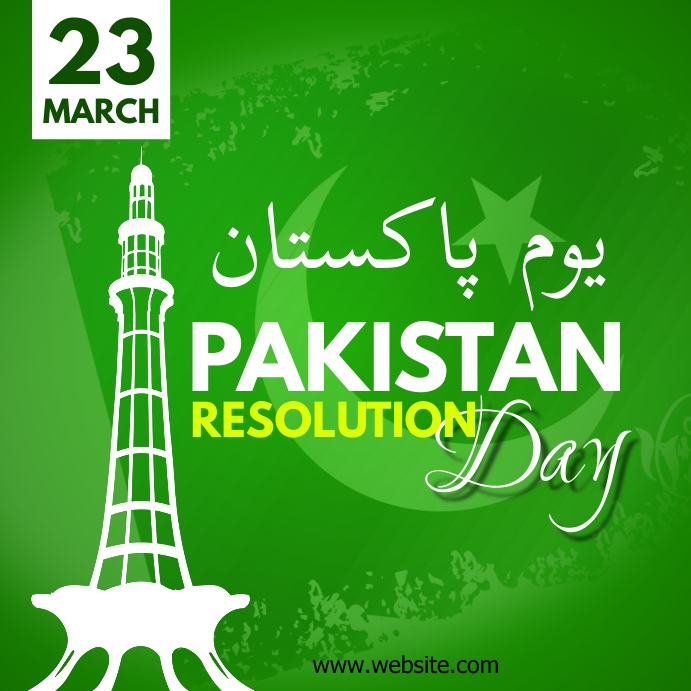 23 March Resolution Day | PosterMyWall