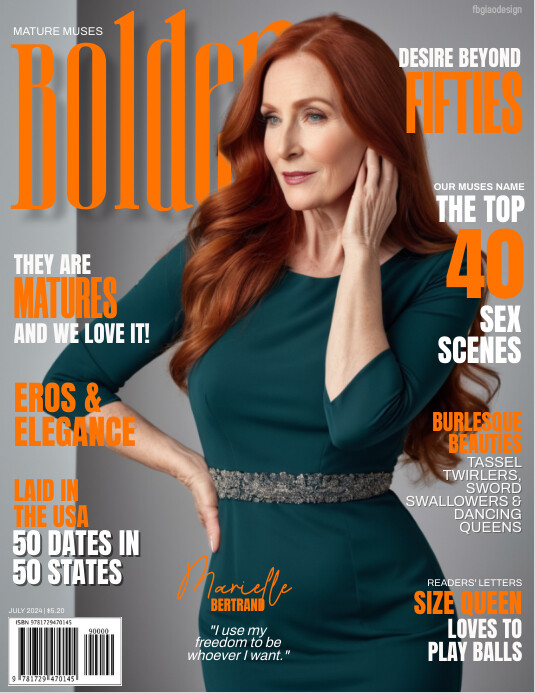 230724 Bolder magazine cover Template | PosterMyWall