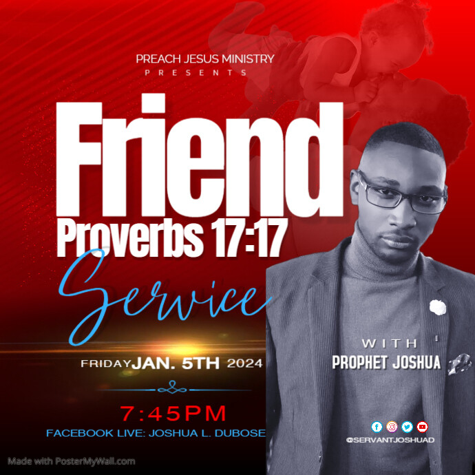 Copy of Good Father Service | PosterMyWall