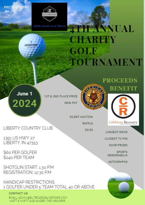 Green Golf Tournament Design | PosterMyWall