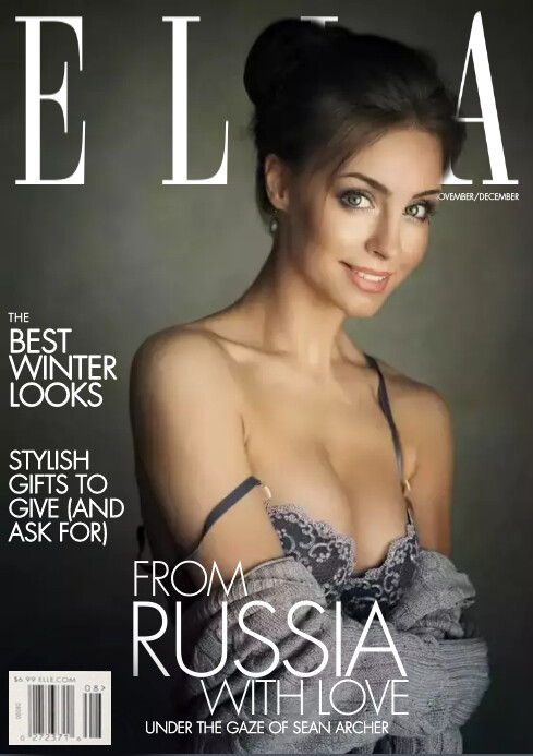 231123 Ella magazine cover Template | PosterMyWall