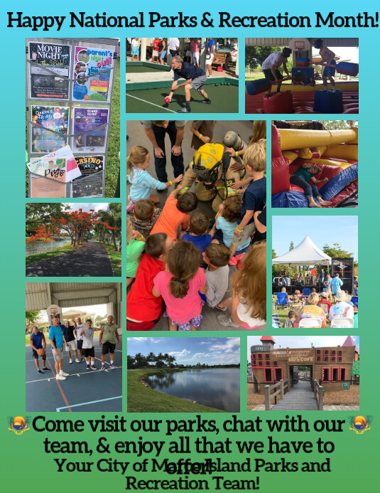 National Parks and Recreation Month | PosterMyWall