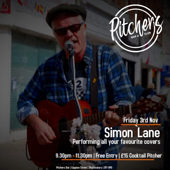 Copy of Simon Lane | PosterMyWall