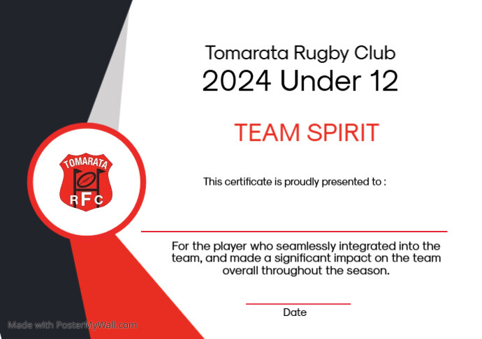 U13 Team Spirit | PosterMyWall