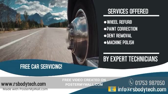Copy of Copy of Car Repair Service Digital Advertisement | PosterMyWall