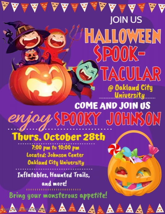 Copy of Halloween Spooktacular | PosterMyWall