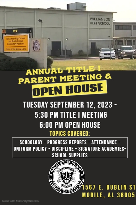 PTA Meeting Poster | PosterMyWall