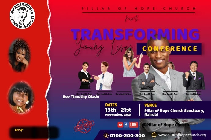 church conference | PosterMyWall