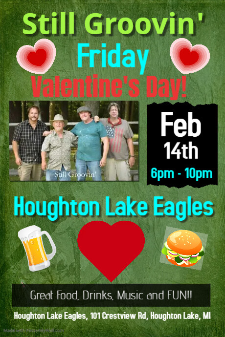 Copy of Copy of old vintage retro band concert flyer templater ...