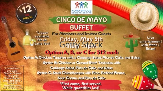 Copy of Cinco De Mayo Buffet 16_9 | PosterMyWall