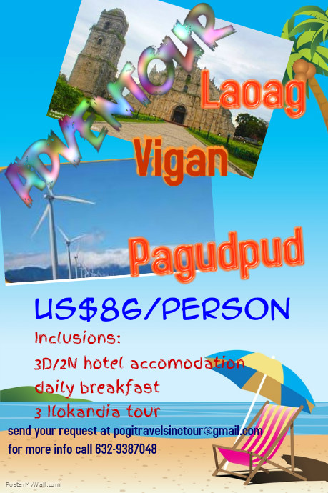 Copy of lakbay norte | PosterMyWall