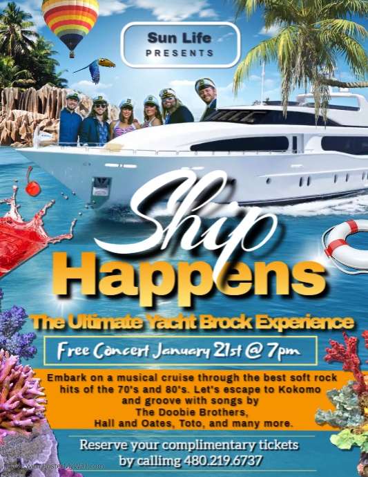 Ship Happens | PosterMyWall