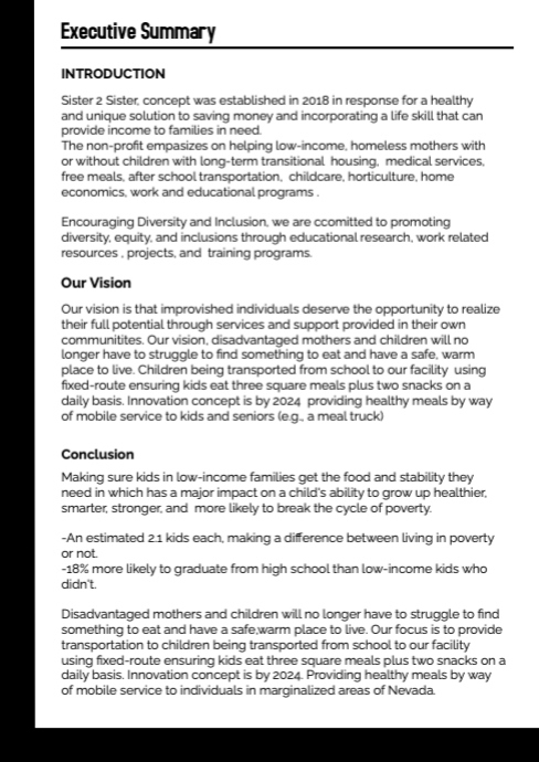 executive summary | PosterMyWall