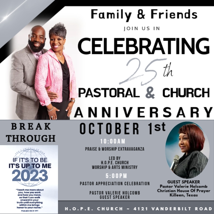 Copy of Church celebration (1) | PosterMyWall