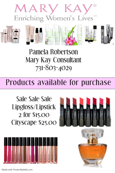 Fashion and Beauty Mary Kay | PosterMyWall