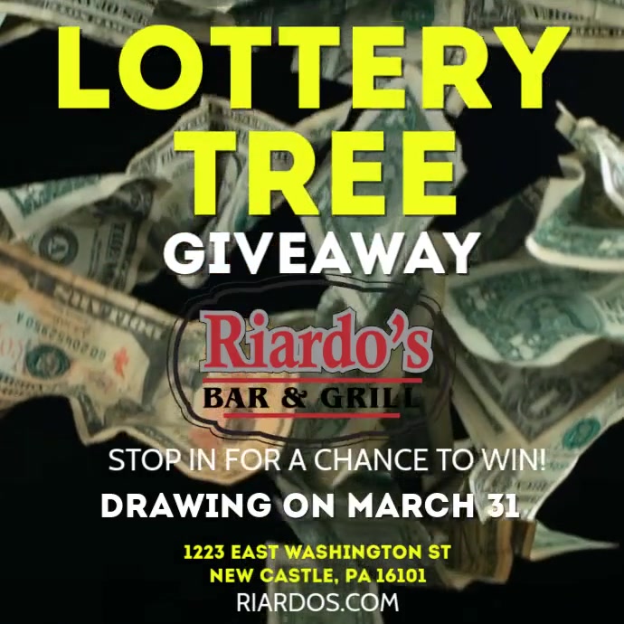 Instagram Lottery Tree March 2025 | PosterMyWall
