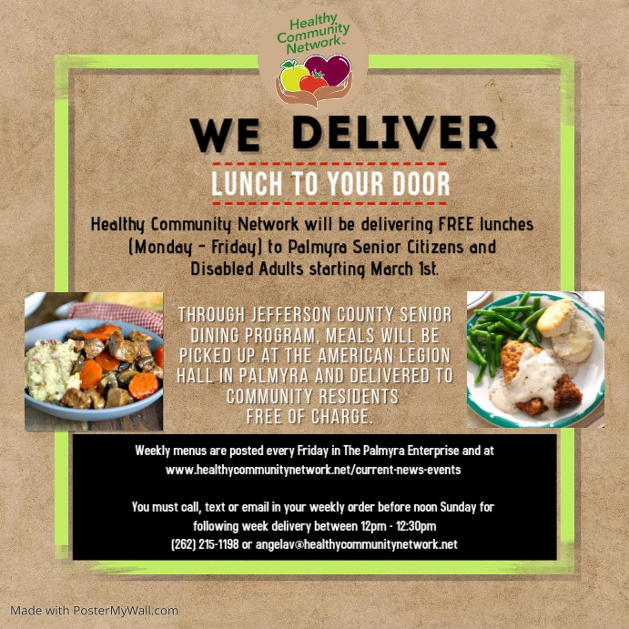 Copy of Copy of Home Food Delivery Service Advertisement | PosterMyWall
