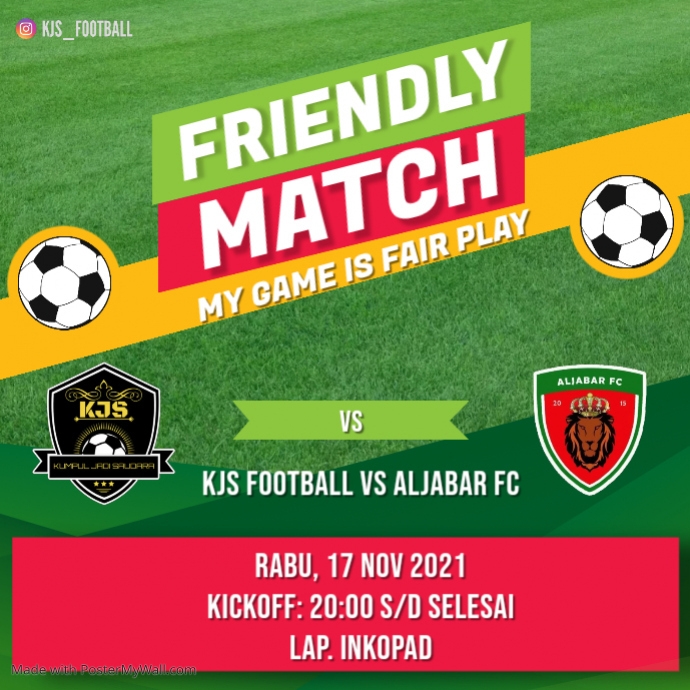 Copy of Salinan Soccer Camp Instagram Post | PosterMyWall