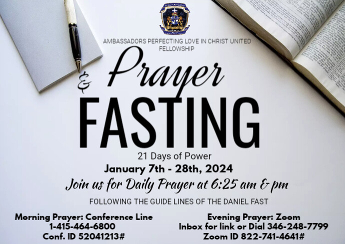 Fasting and praying | PosterMyWall