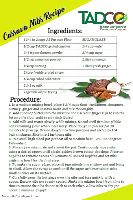 Copy of Copy of Cooking Recipe template | PosterMyWall