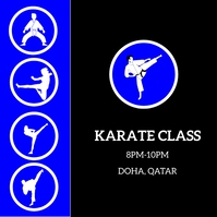 Karate Class Instagram Post Template | PosterMyWall