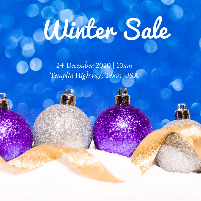 24 Winter Template | PosterMyWall