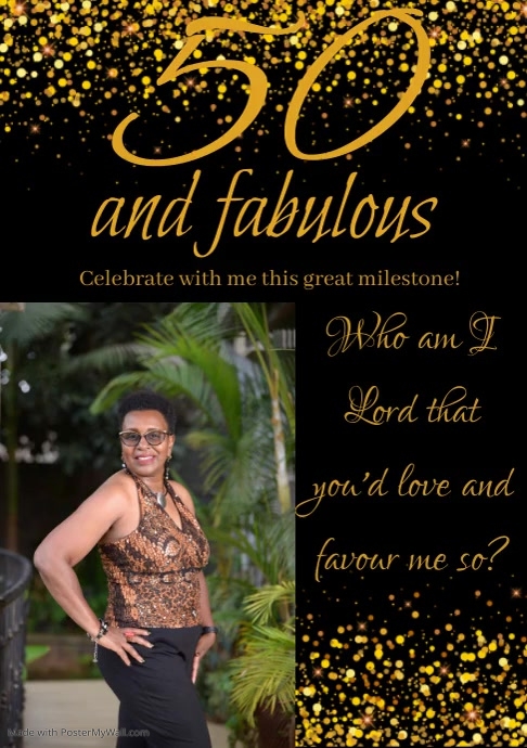 Jane' 50th Poster 2 | PosterMyWall