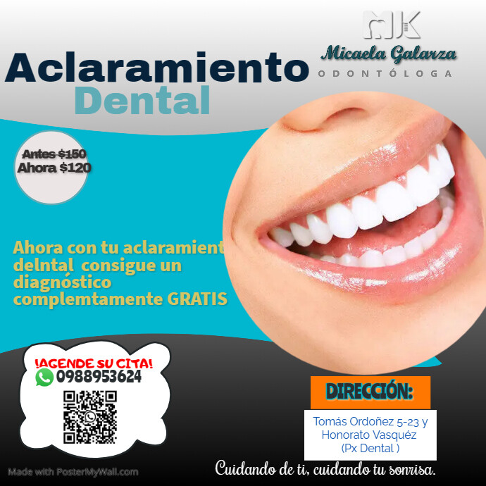 Teeth Whitening Promo Ads | PosterMyWall