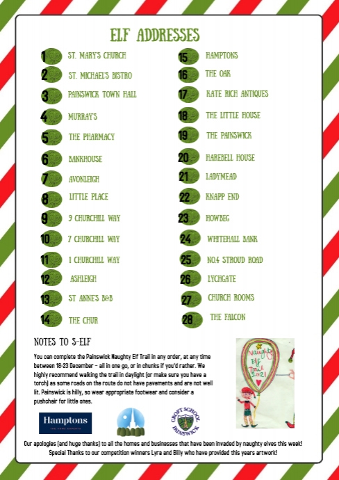 Copy of FINAL Elf Addresses | PosterMyWall