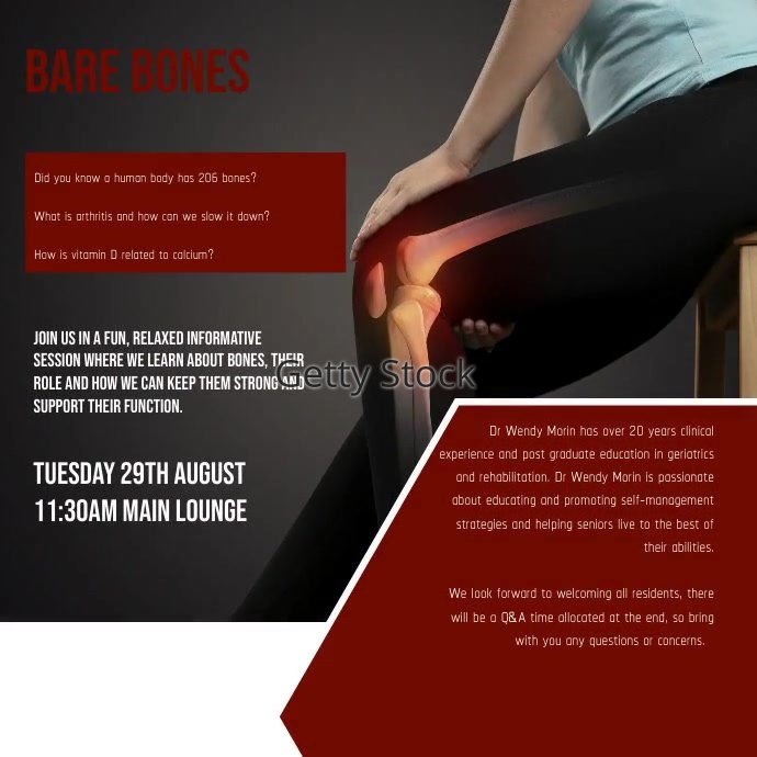 Healthy Bones and Joints | PosterMyWall