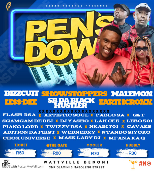 SUNDAY FUNDAY (MALEMON) (Updated | PosterMyWall