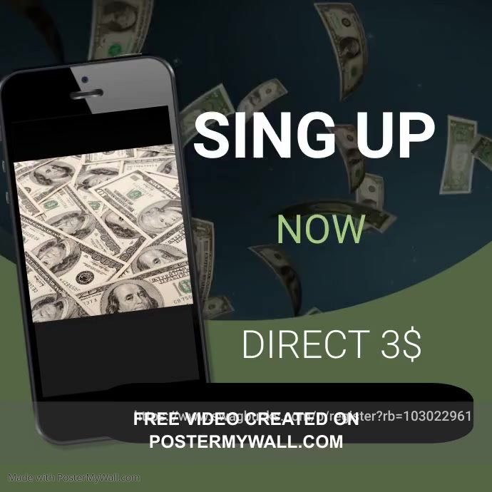 Copy of Earn money with phone ad template | PosterMyWall