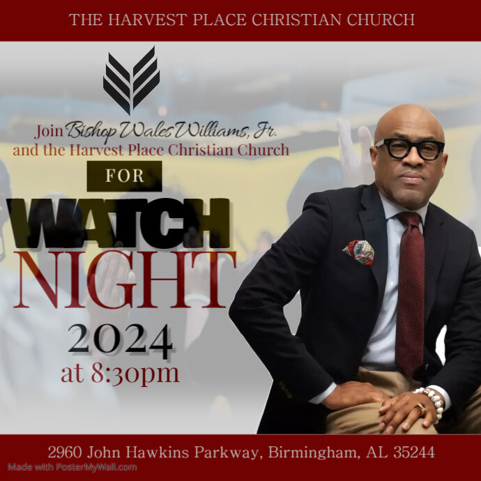 Watch Night Service Promo | PosterMyWall