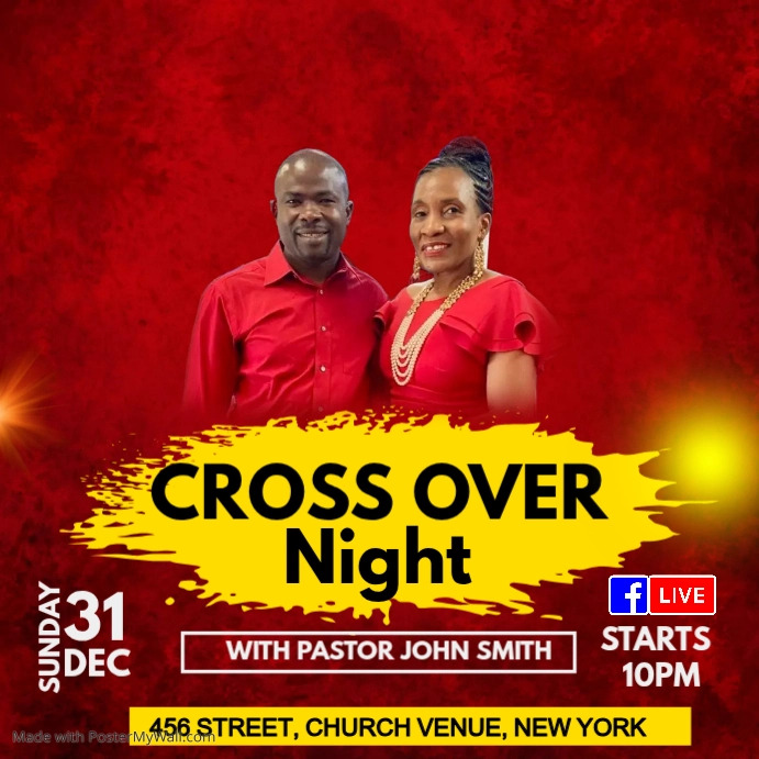 crossover night | PosterMyWall