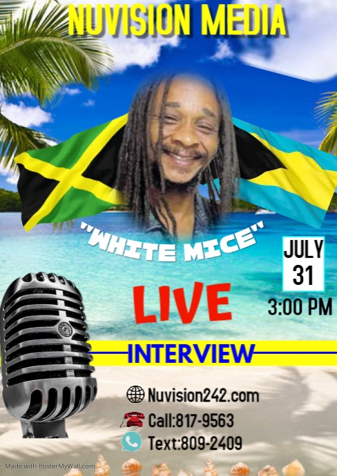 Copy of radio interview flyer | PosterMyWall