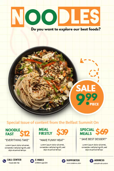 Noodles Sale ads | PosterMyWall