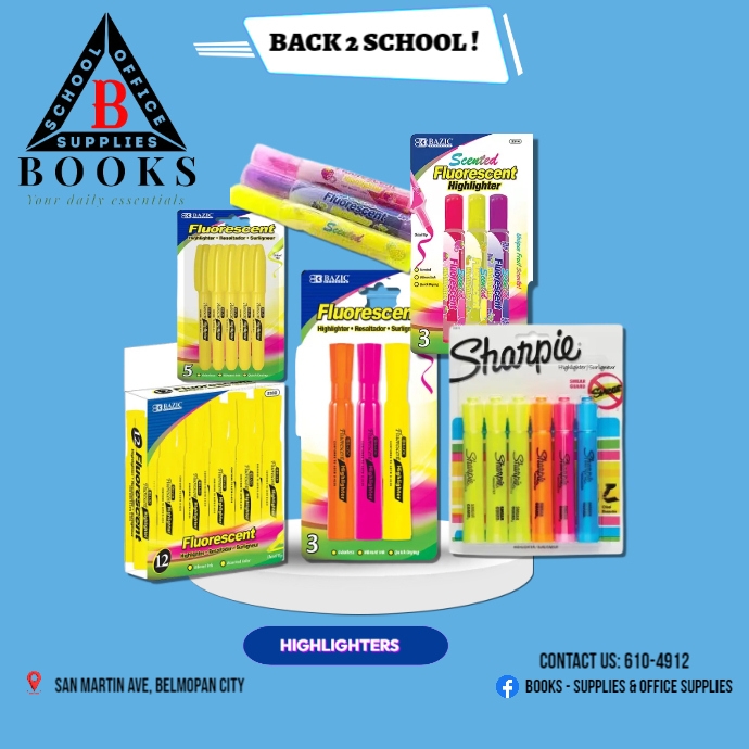 HIGHLIGHTERS | PosterMyWall