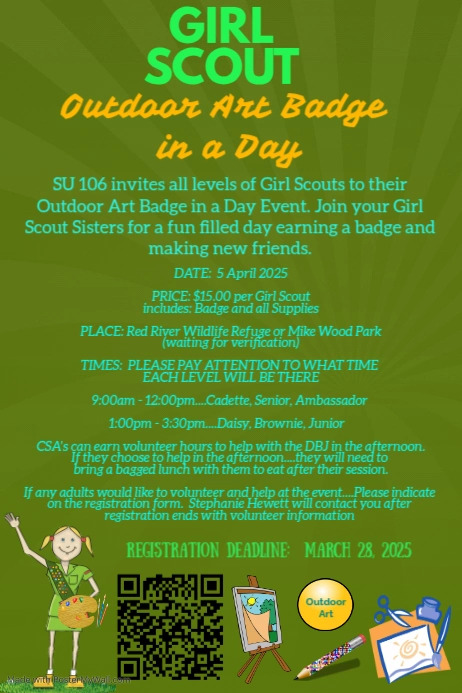 SU Badge in a Day Event | PosterMyWall