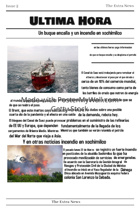 Copia de Conventional Newspaper Layout | PosterMyWall