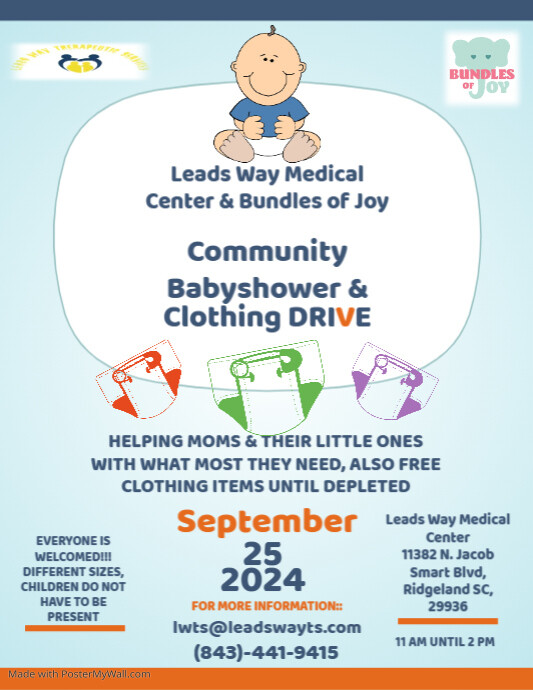 Diaper Drive Flyer | PosterMyWall