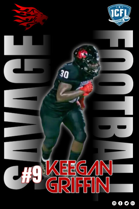 Copy of Keegan | PosterMyWall