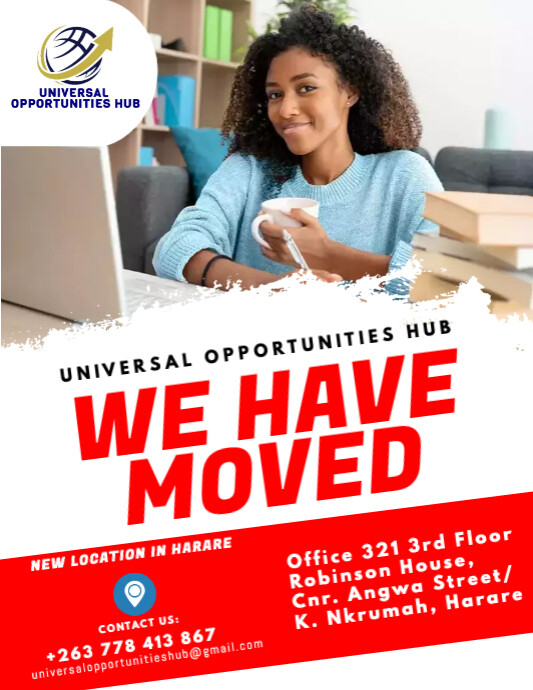 Moving Announcement Flyer Design Template | PosterMyWall