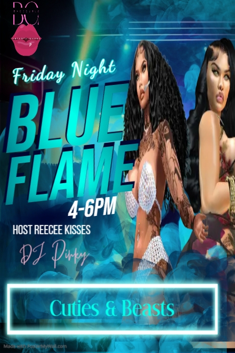 Blue Flame | PosterMyWall